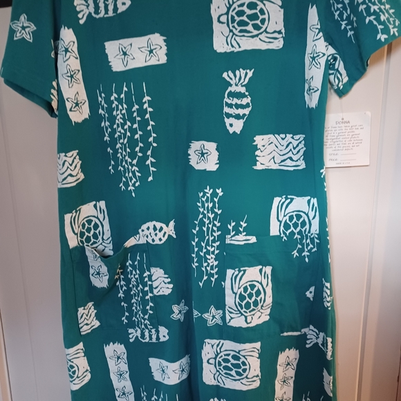 Donna | Dresses | Donna Brand Womans Turquoise Blue Maxi Dress | Poshmark